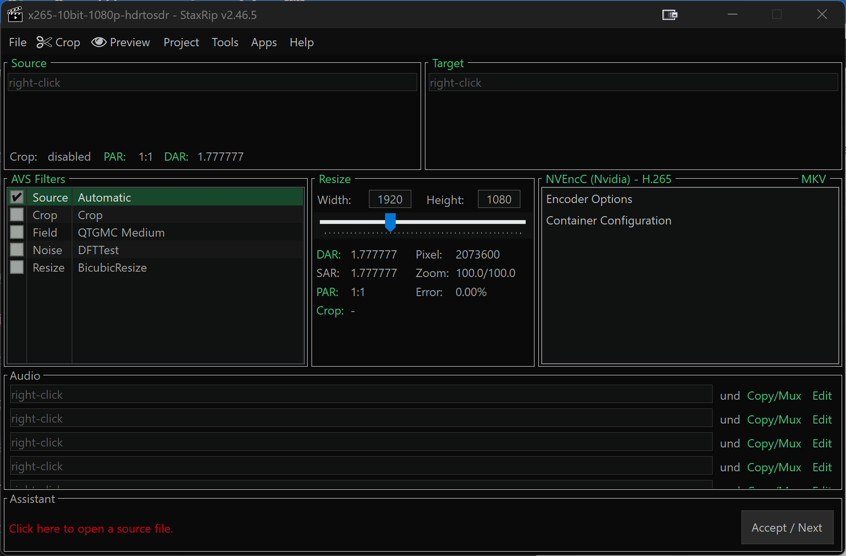 StaxRip教學 | MTeam Wiki/問答